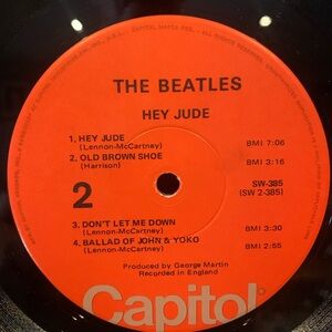 Capitol | Media | Vintage The Beatles Hey Jude Vinyl | Poshmark